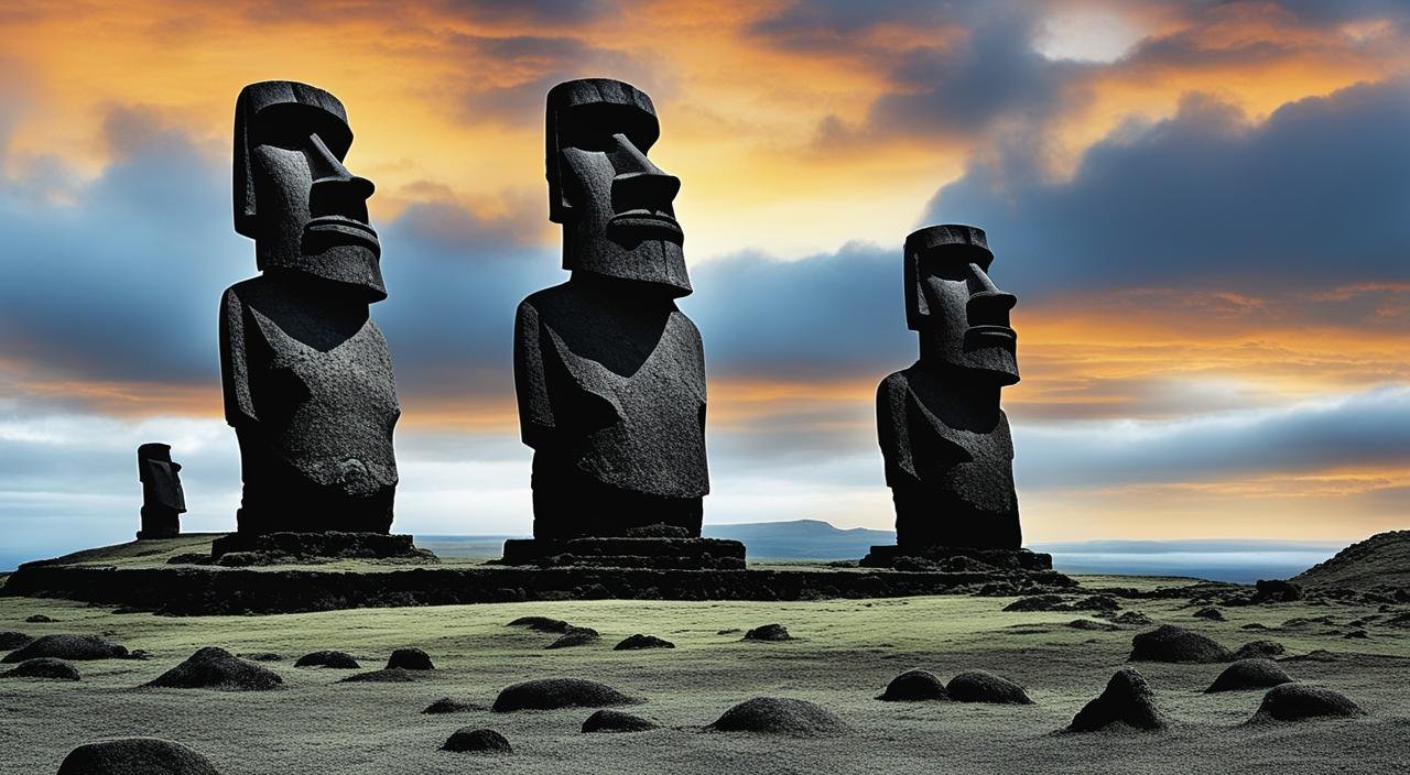 Moais da Ilha de Páscoa